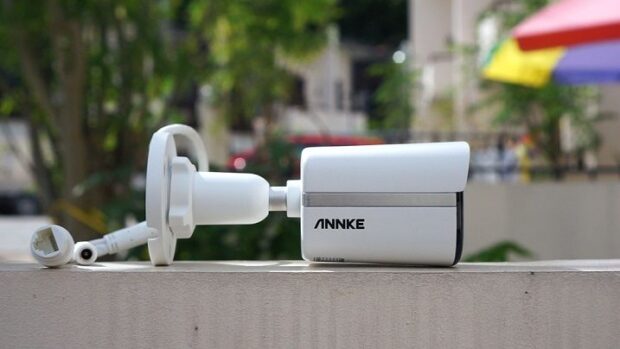 Annke NC400 NightCroma 4MP Full Color Night Vision POE Bullet IP Camera ...