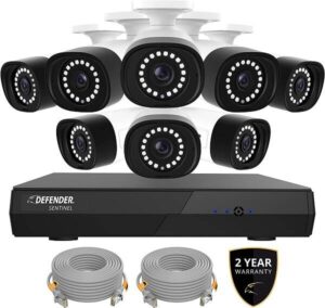 Defender Sentinel 4K PoE Security Camera System Review | SecurityBros