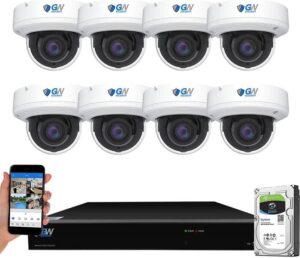 GW Security 4K Dome Security Camera System Review | SecurityBros